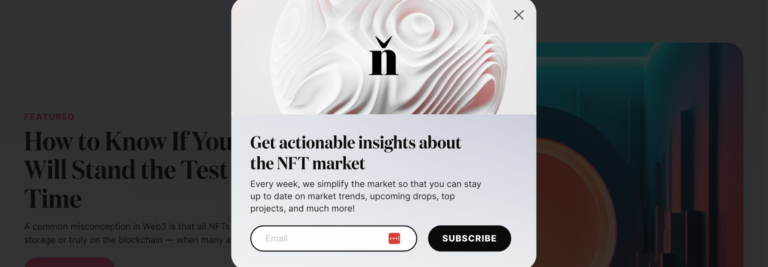 Explore the NFT Scene with these Top Newsletters